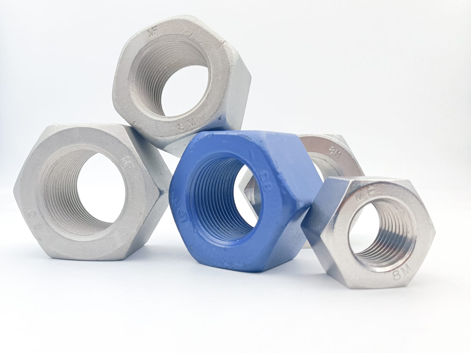 ASTM A194 Grade 8m: high performance nuts - M.F. INOX